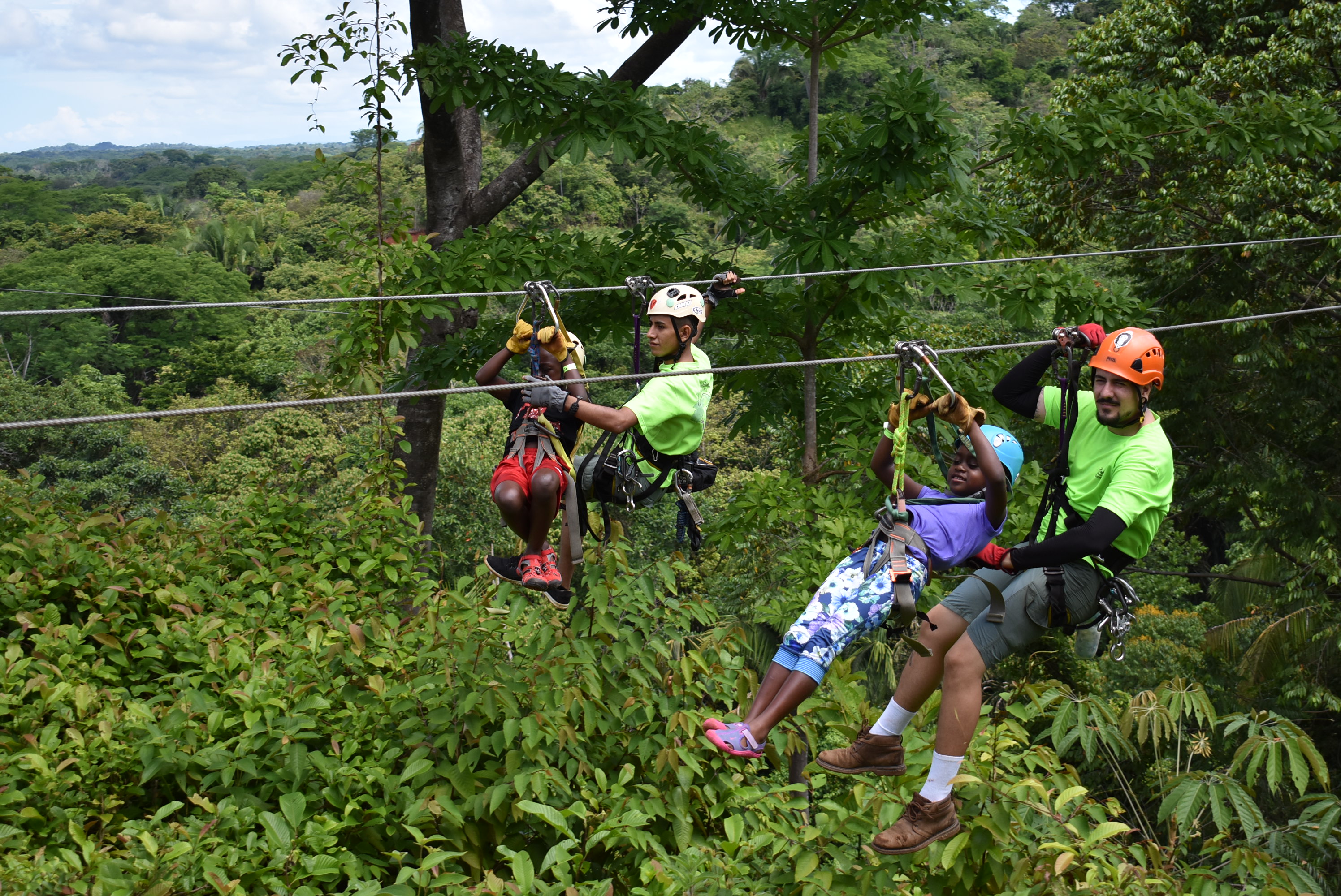 Ziplining in Costa Rica